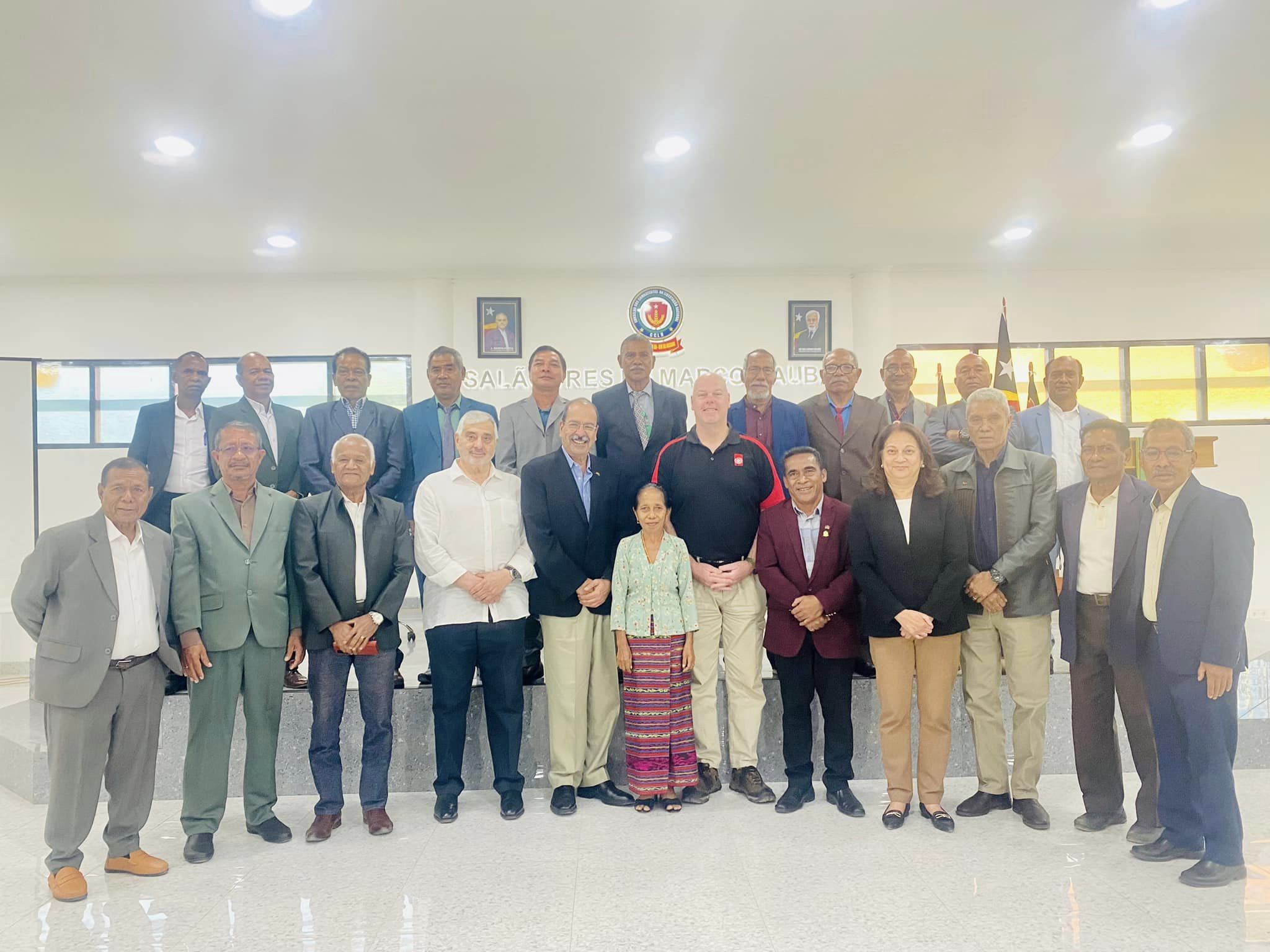 VISITA CORTEZIA PRESIDENTE RSL IHA CCLN – CCLN TIMOR-LESTE